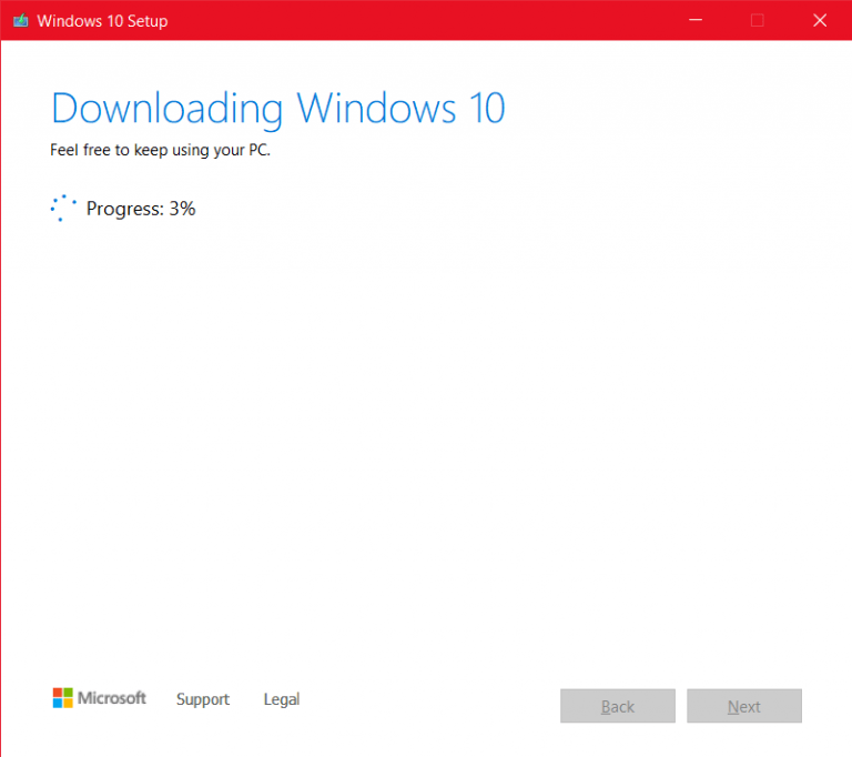 Install Windows 10 version 21H1 manually