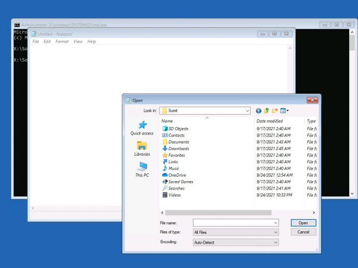 Windows 11 Recovery options