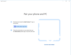Intel Unison - Sync phone with your Windows Device