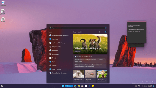 Create an Image with Bing AI using a shortcut