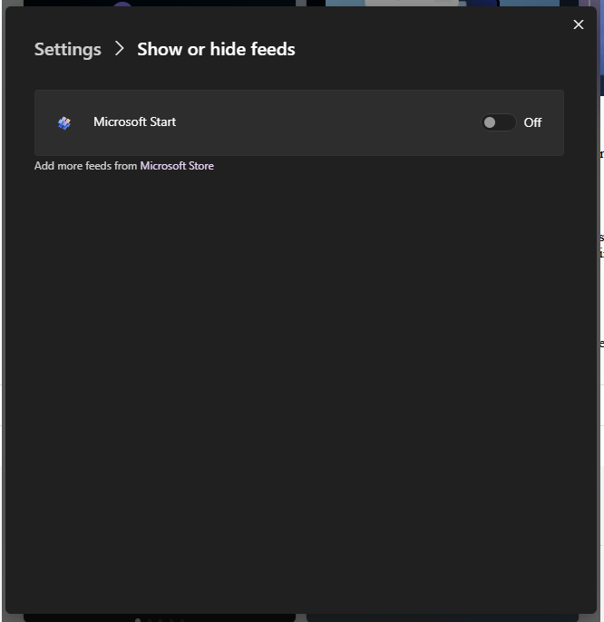 How to Disable the News Feed in Widgets of Windows 11 (Easy Steps)