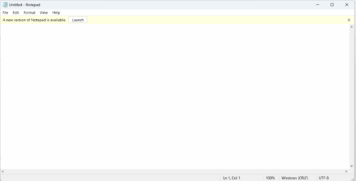 How to Restore old Notepad in Windows 11