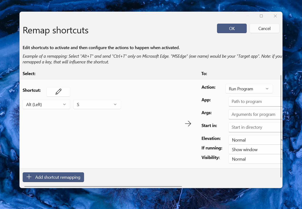 Assign Shortcut to Certain Apps in Windows 11